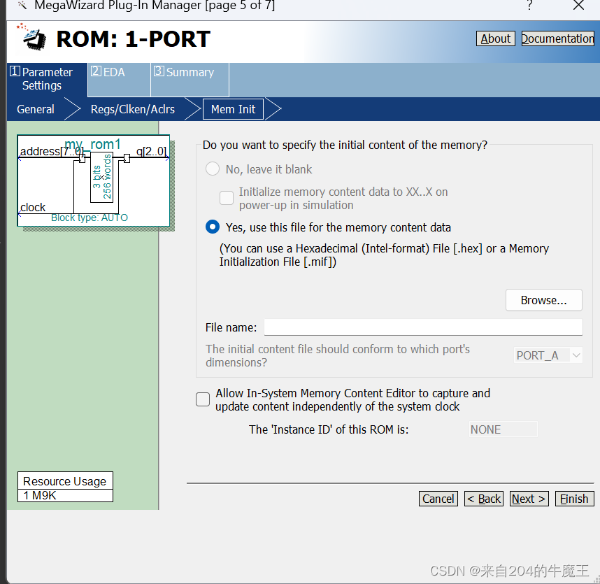 quartus ii ROM ip的使用_quartus rom port是什么意思-CSDN博客