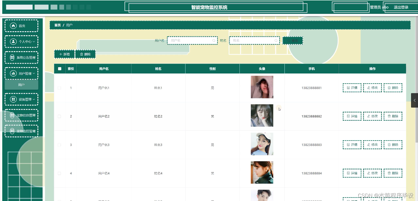 【附源码】java计算机毕业设计智能宠物监控系统(springbootmysql开题论文)宠物智能监护系统的测试与验证 Csdn博客