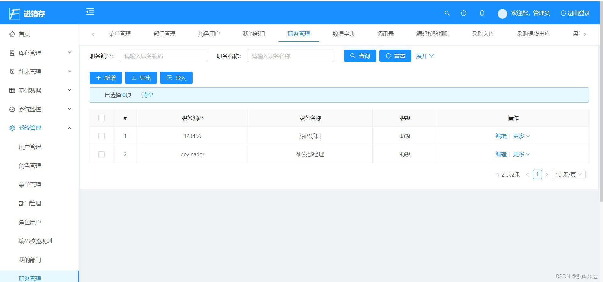基于ssm Springboot Vue前后端分离的进销存信息管理系统 Csdn博客