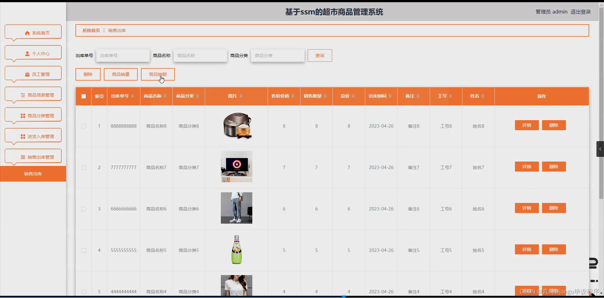 基于flask框架超市商品管理系统 Pythonmysql论文flask 商品管理系统 Csdn博客