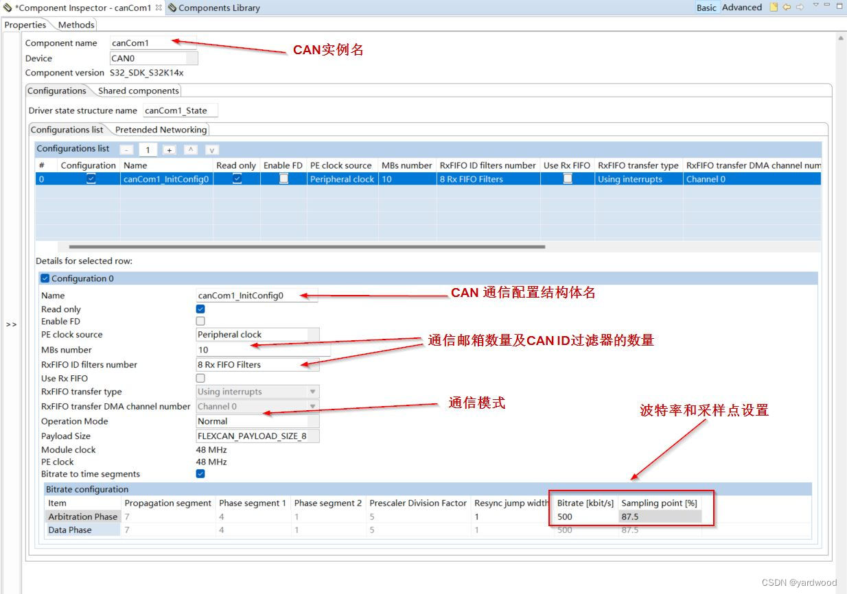 基于S32K SDK FLEXCAN的通信_s32k can-CSDN博客