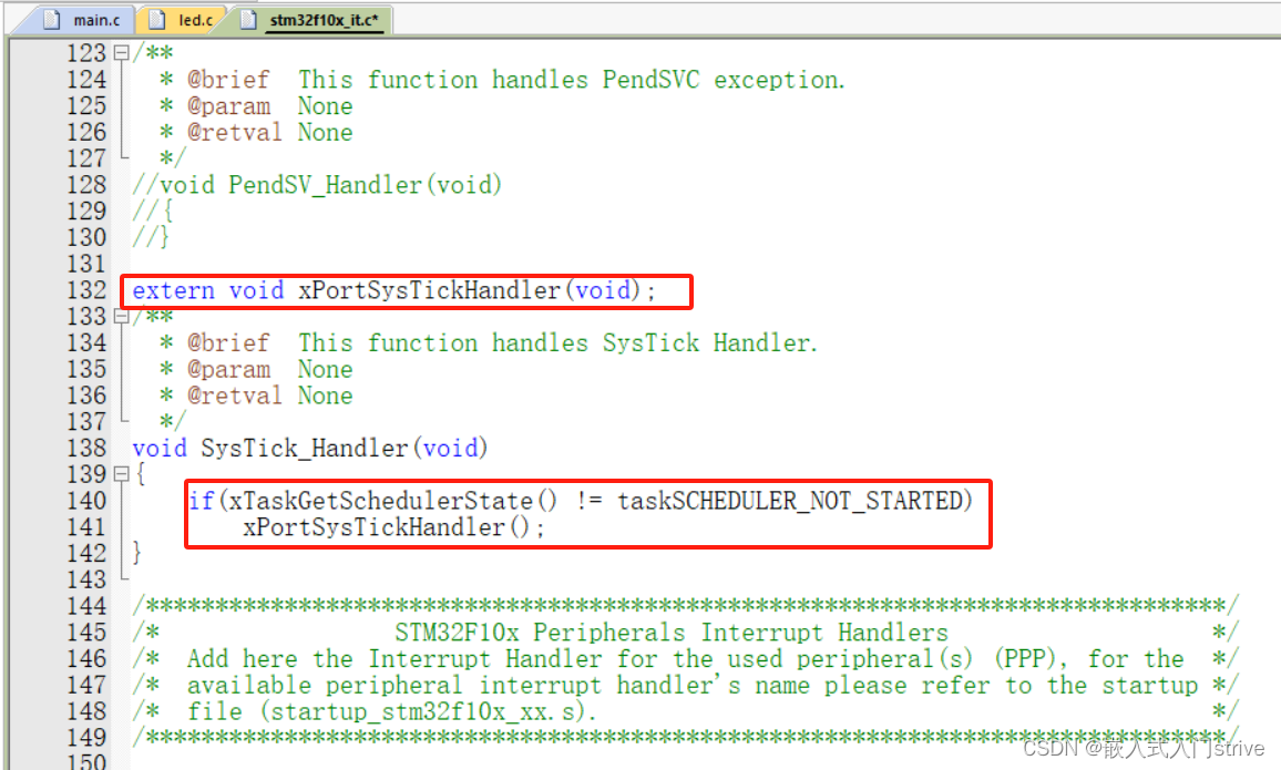 STM32F103C8T6移植FreeRTOS V9.0.0_freertos v9.0源码下载-CSDN博客