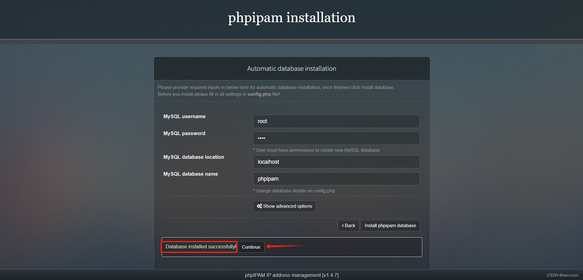 IP地址管理系统PHPIPAM1.6部署-CSDN博客