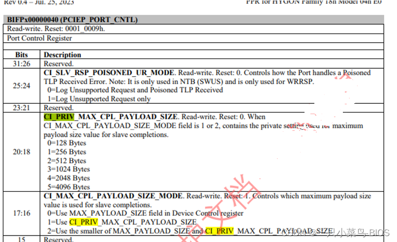PCIe学习笔记之Max payload_lspci中查看修改maxpayload-CSDN博客