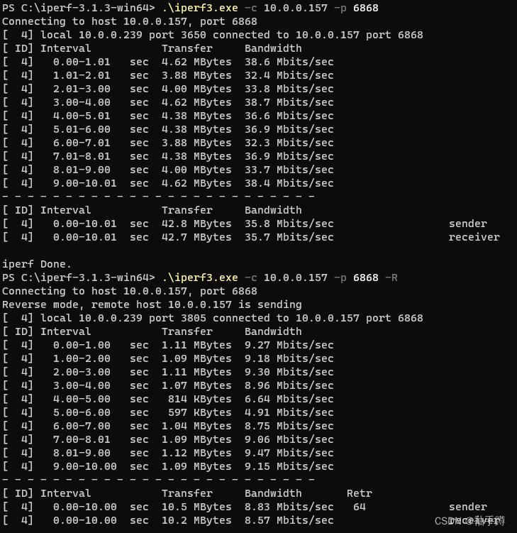 树莓派5使用iperf3测试板载WIFI_树莓派5 wifi-CSDN博客