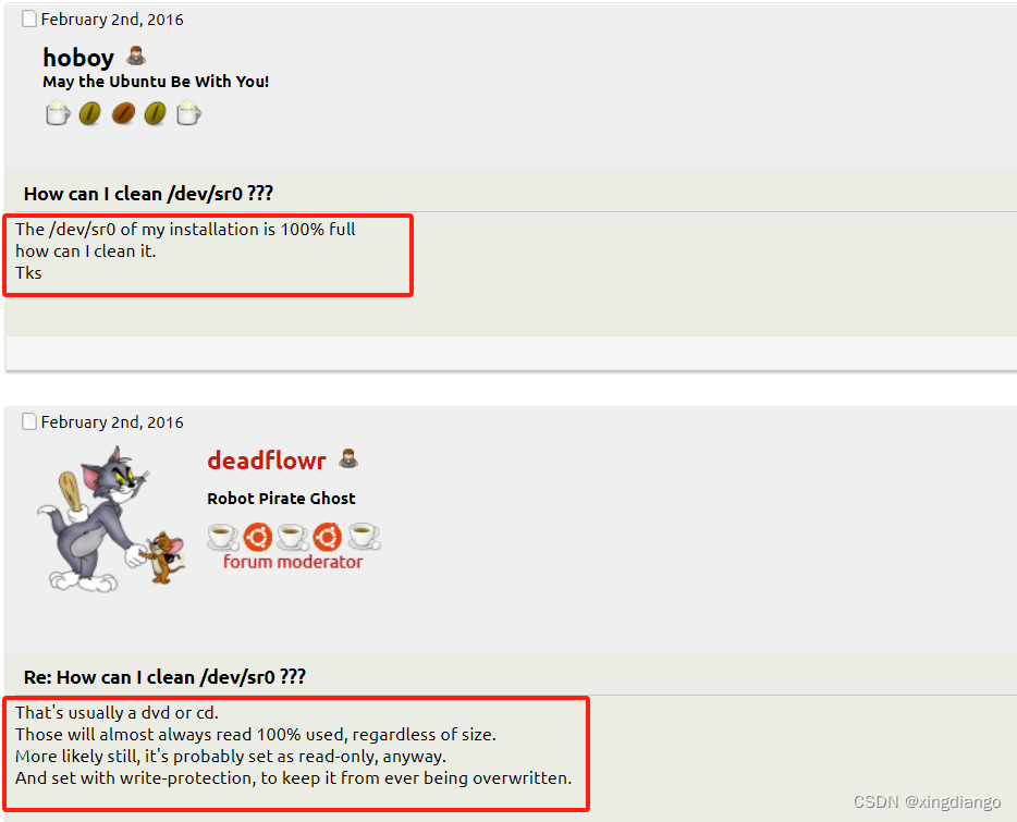 Linux服务器下/dev/sr0设备挂载分区满空间100%的解释_dev sr0 挂载-CSDN博客