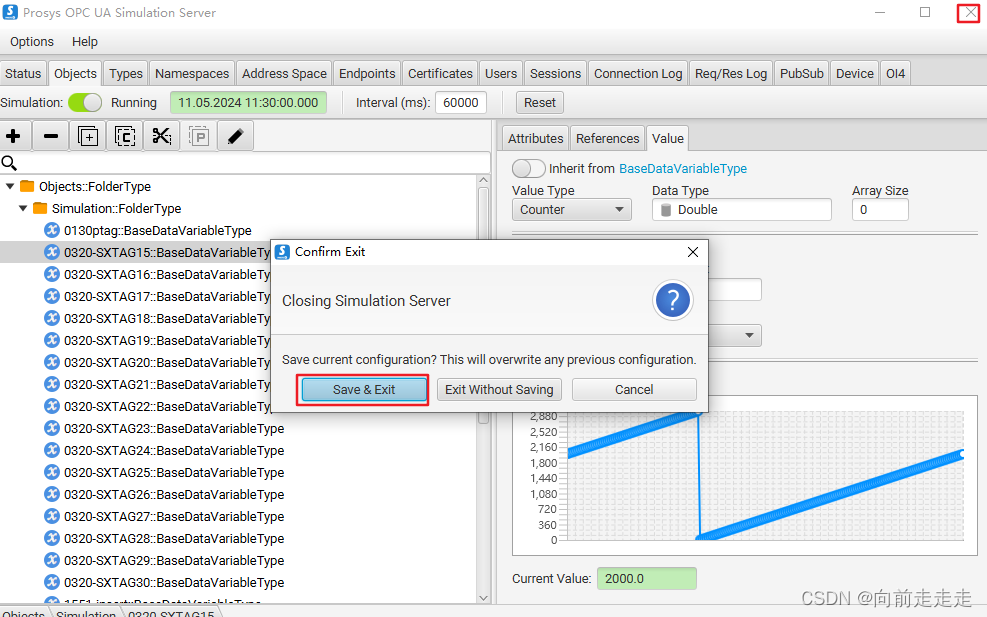 OPC UA服务端(Prosys OPC UA Simulation Server)和客户端(OPC UA Explorer)工具使用_opc ua客户端-CSDN博客