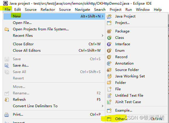 如何在Eclipse中使用Maven构建OkHttp项目-CSDN博客