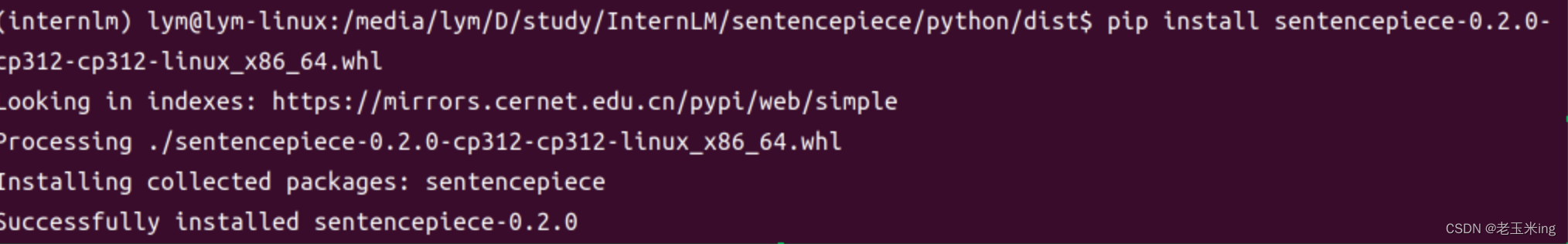sentencepiece的pip安装错误，解决方法_sentencepiece安装-CSDN博客