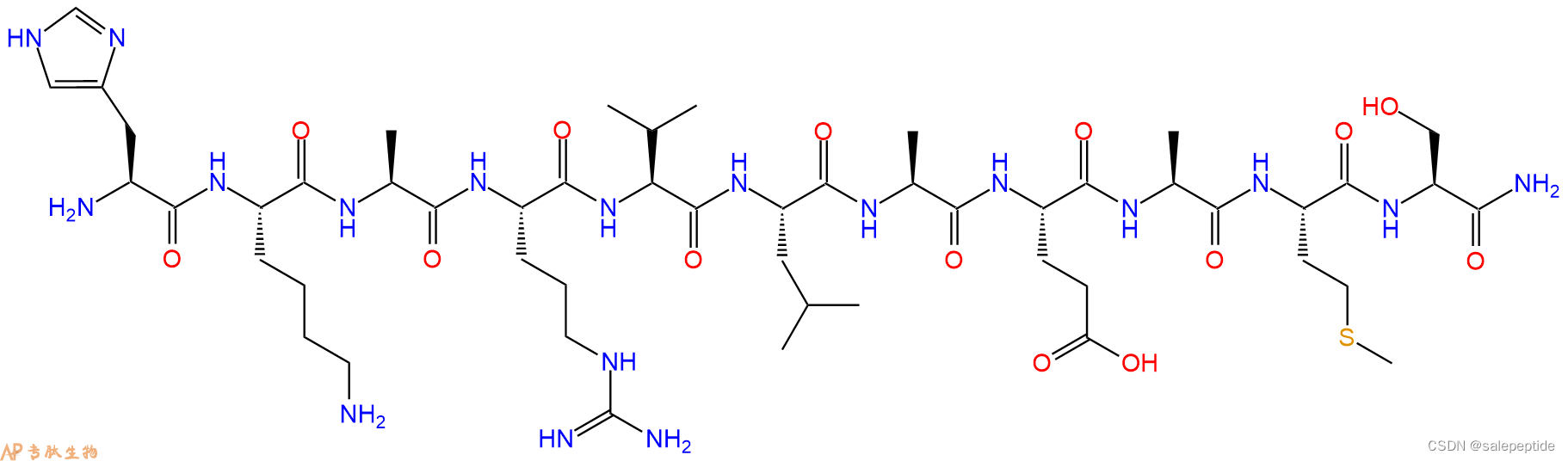 HKARVLAEAMS-NH2，179912-80-2，HIV蛋白酶底物III-B-CSDN博客