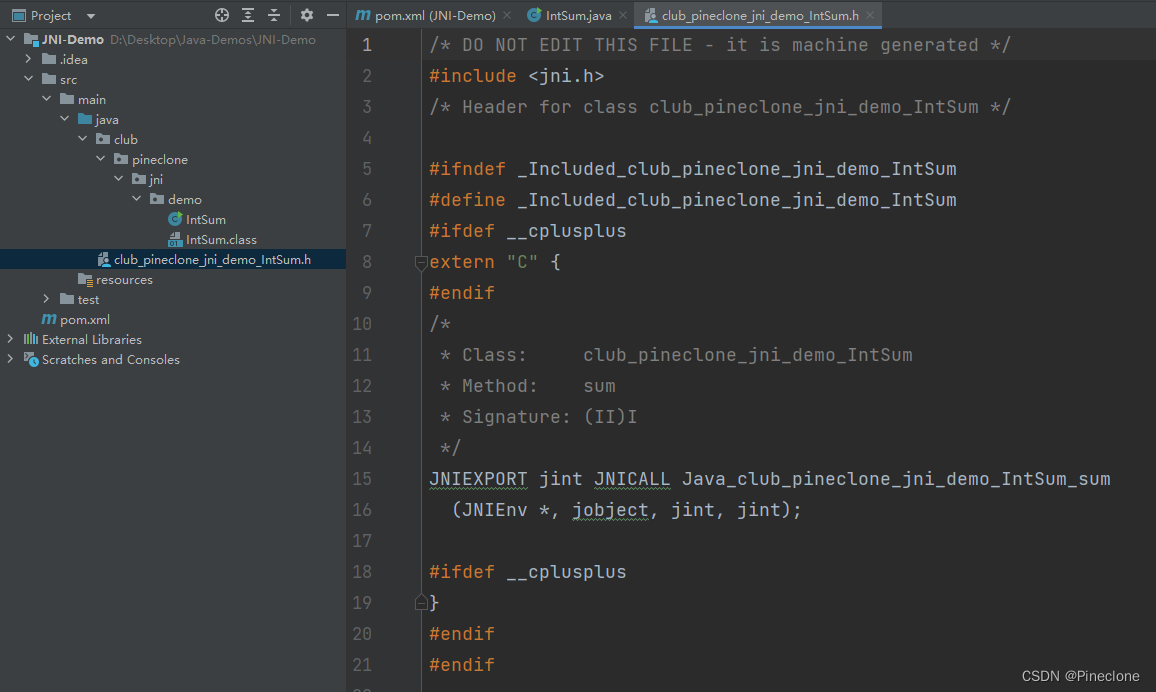 Java通过native关键字调用c语言代码_native java-CSDN博客
