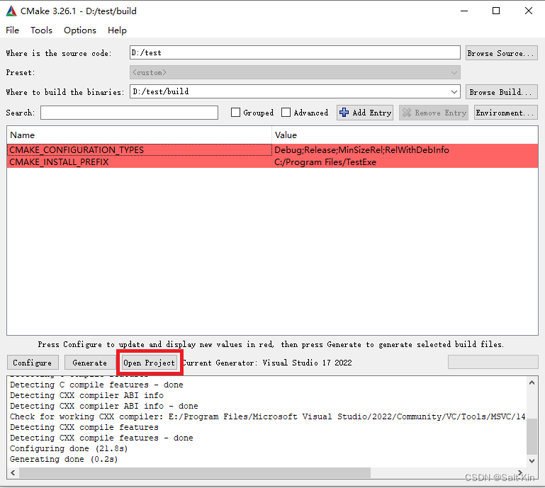 Cmake实践问题 Open Project打不开工程_cmake open project-CSDN博客