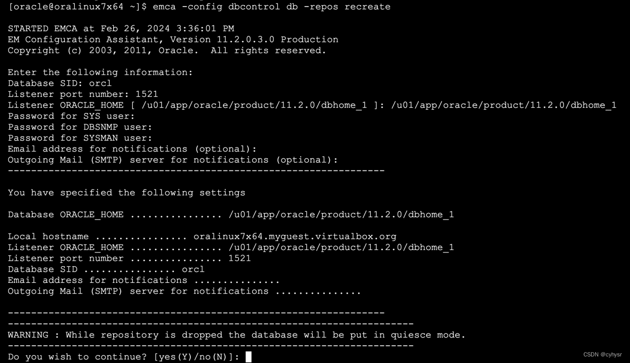 Oracle启用Enterprise Manager（EM）_oracle enterprise manager-CSDN博客