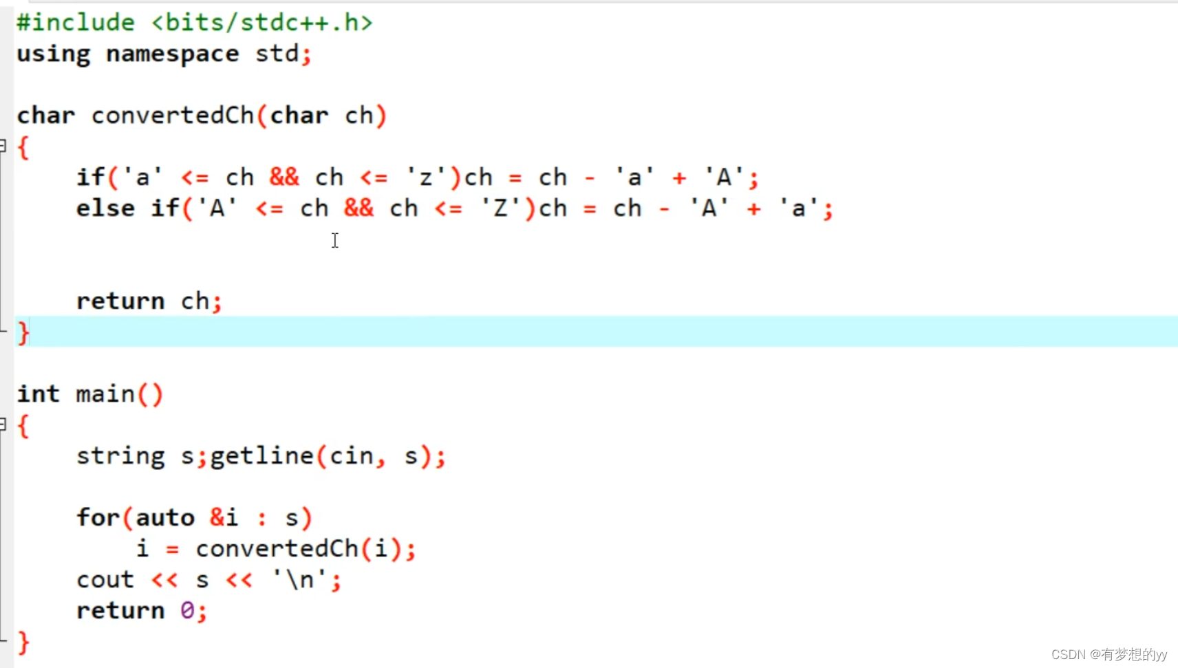 islower/isupper 和 tolower/toupper 大小写互换-CSDN博客