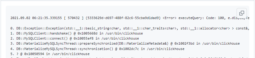 ClickHouse与MySQL之间实时同步数据（MySQL引擎），将MySQL数据实时同步到clickhouse_mysql到clickhouse实时同步-CSDN博客