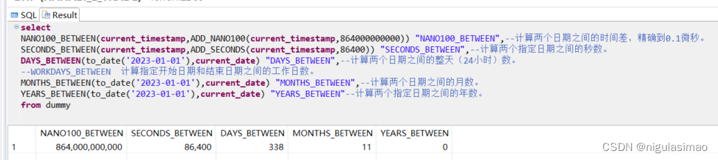 SAP HANA函数汇总（1）——时间函数_hana 日期函数-CSDN博客