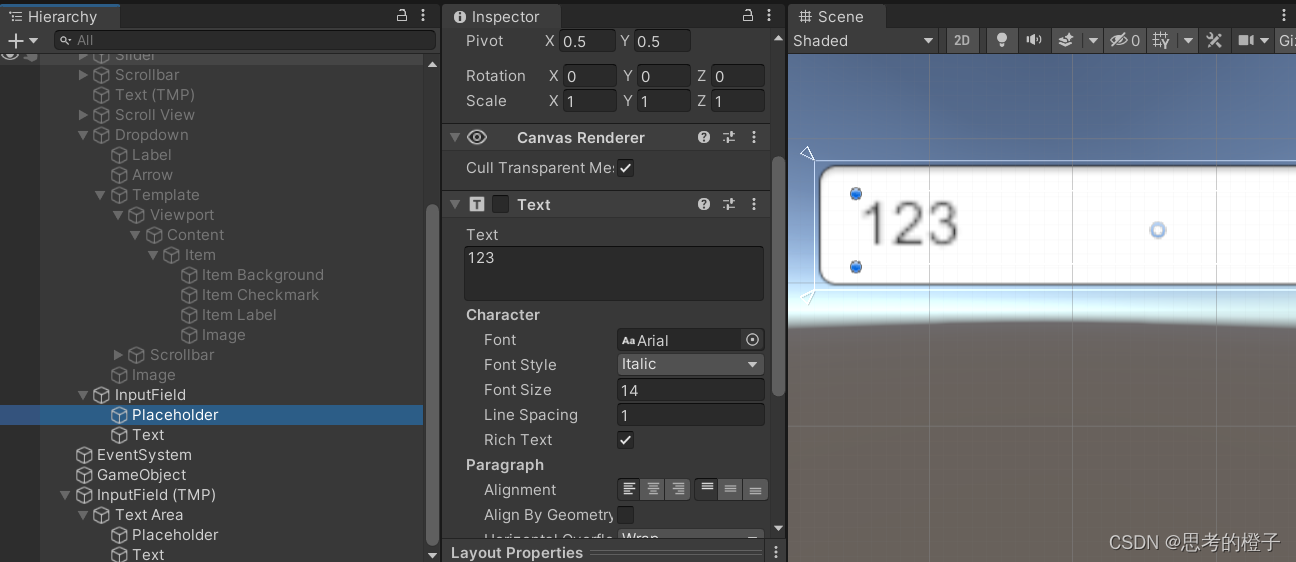 UnityUGUI之八 InputField_unity onendedit.addlistener-CSDN博客