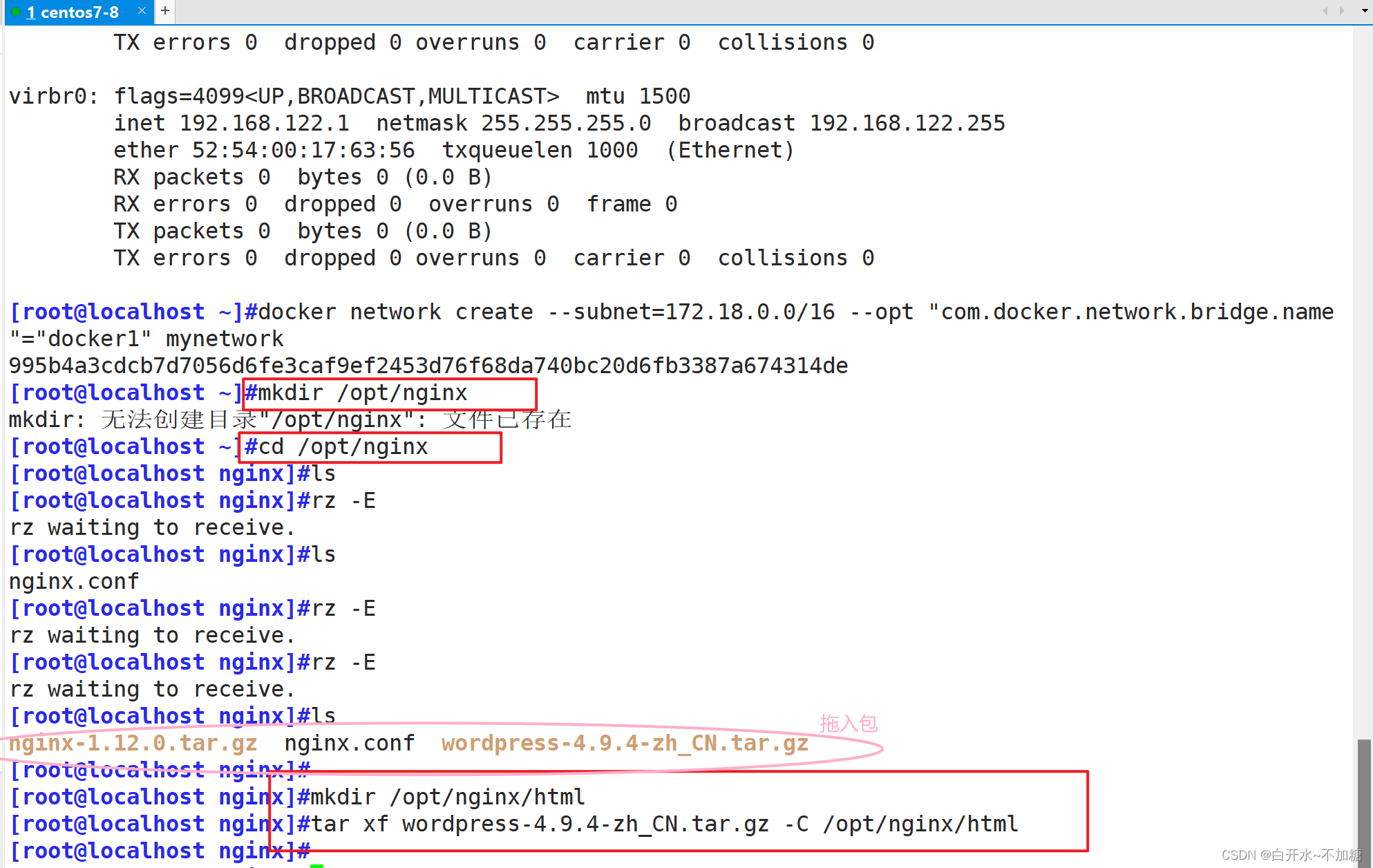 docker容器部署基于LNMP的WordPress项目-CSDN博客