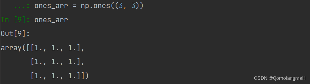 【深度学习】 NumPy详解（一）：创建数组的n个函数_numpy 创建-CSDN博客