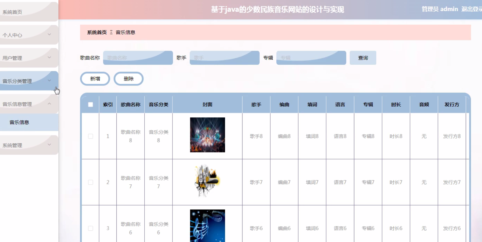 基于springboot音乐播放管理系统设计和实现源码lw调试文档基于spring Boot的在线音乐播放系统的设计与实现 Csdn博客