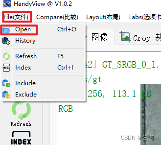 多视图“肩并肩”对比分析图片工具HandyView安装及使用图文教程-CSDN博客