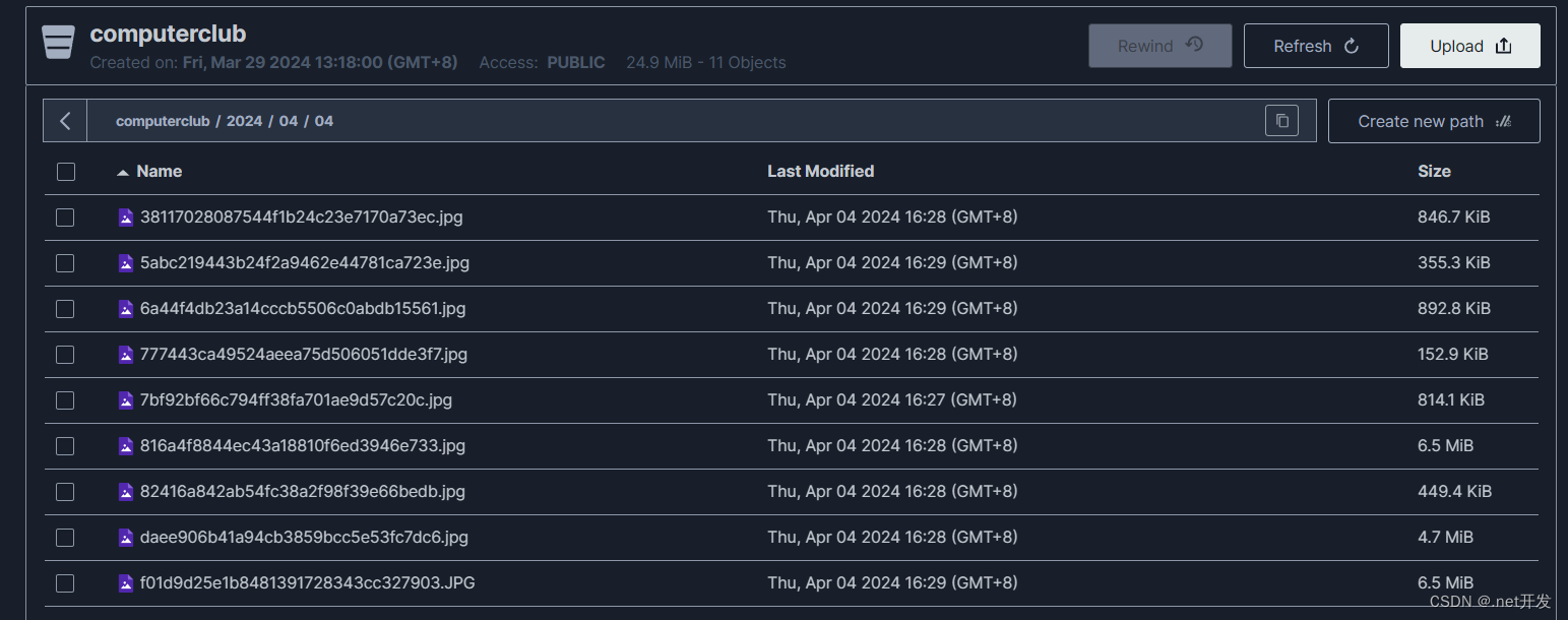 .NET Core使用minio实现图片上传功能_minio netcore-CSDN博客