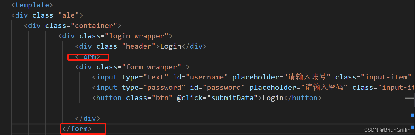 （已解决）Password field is not contained in a form-CSDN博客