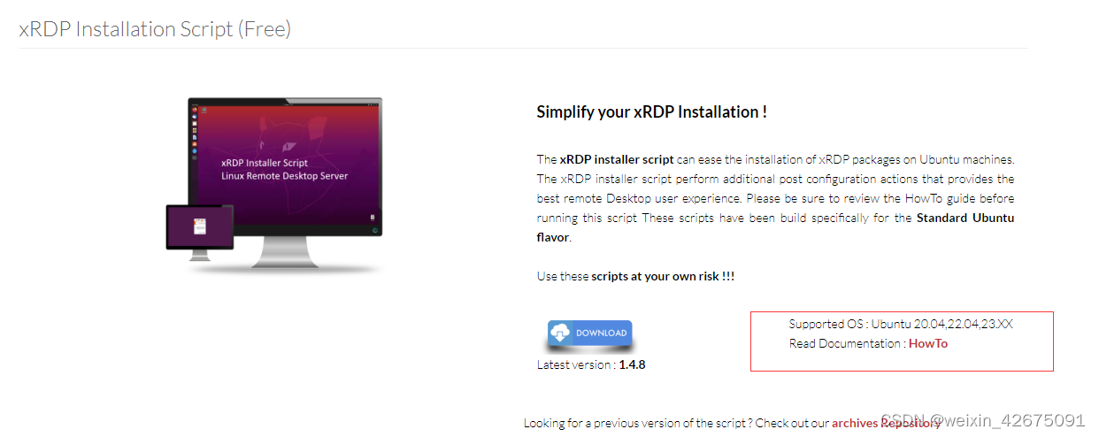 ubuntu 18.04 使用xrdp_xrdp ubuntu 18.04 绿屏 蓝屏-CSDN博客