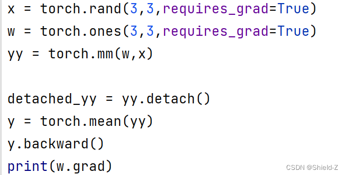 PyTorch深度学习基础---PyTorch的自动微分_python torch 多个函数自动微分-CSDN博客