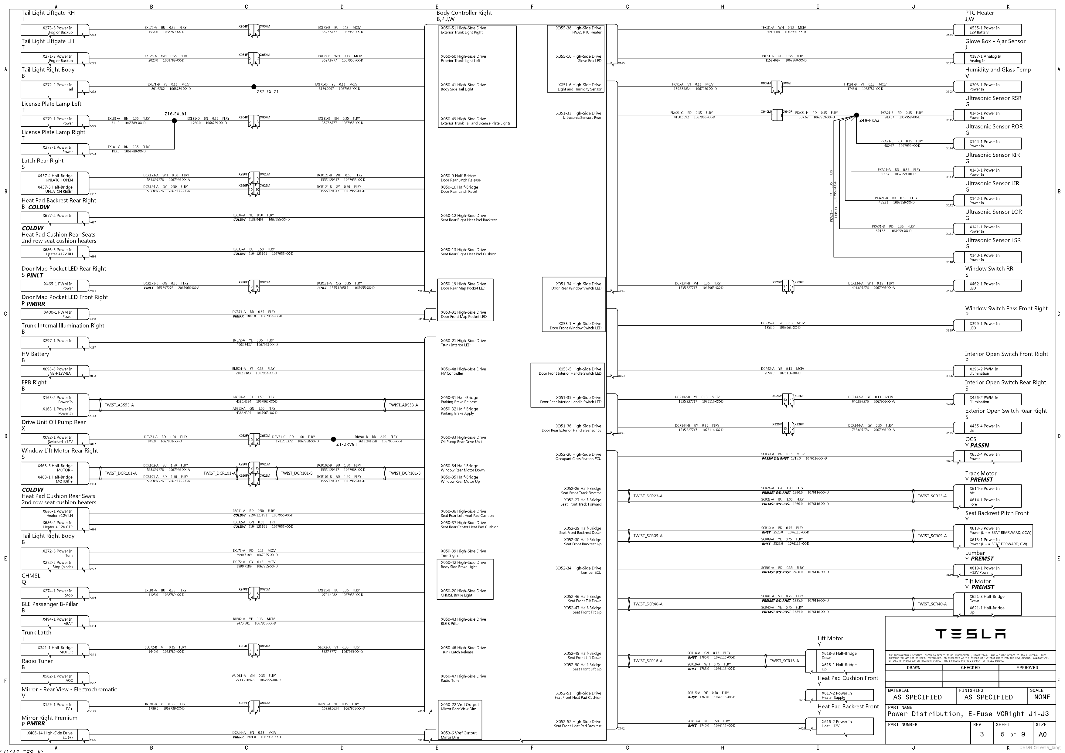 Tesla model 3 Schematic Diagram serialize（35/40）-CSDN博客