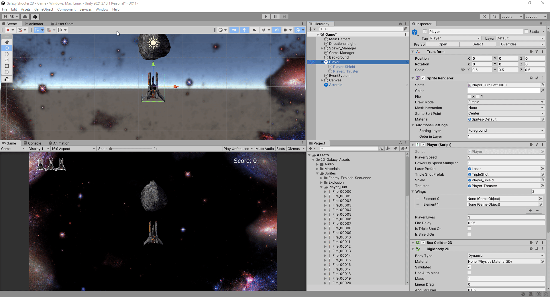 游戏开发小结——在 Unity 中使用动画精灵制作伤害视觉特效unity Vfx 对玩家造成伤害 Csdn博客 
