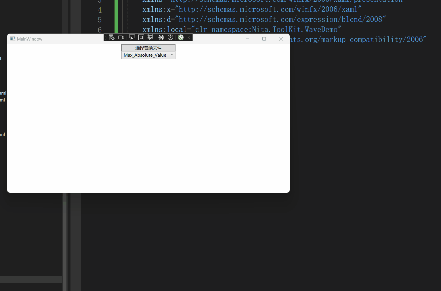 WPF + NAudio 实现音波可视化_wpf naudio-CSDN博客