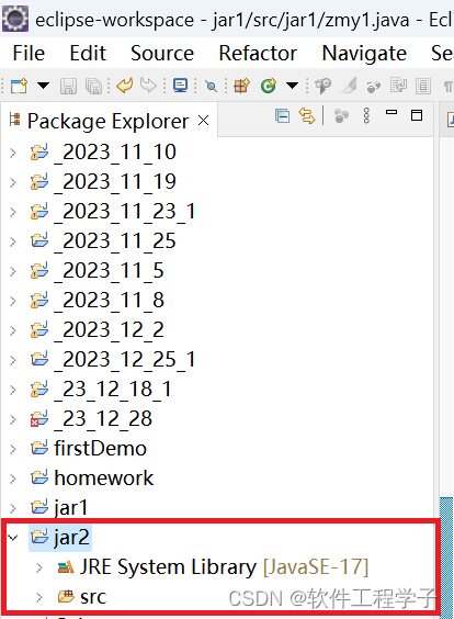 eclipse导入jar包的方法—导入mysql-connector-java-8.0.28为例_mysql-connector-java-8.0.28-bin.jar-CSDN博客