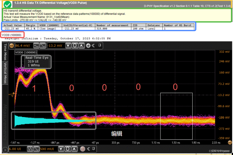 【高速硬件设计实践】MIPI-CSI2 DPHY（测试解析篇）_mipi测试规范-CSDN博客