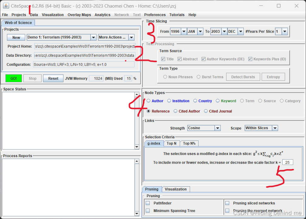 wos数据基于CiteSpace 6.2.R6简单分析_citespace超过300个节点-CSDN博客