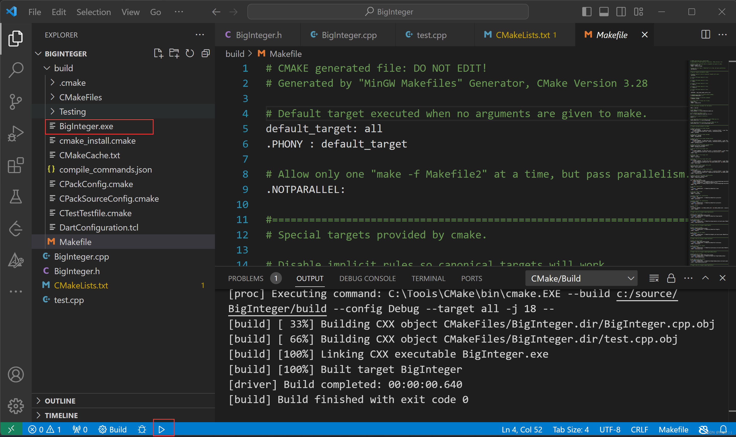 VSCode+CMake编译项目_vscode makelists windows-CSDN博客