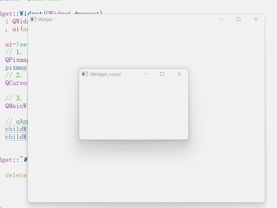 【Qt学习】QWidget的cursor属性 - 介绍与使用（设置光标）_qt光标-CSDN博客