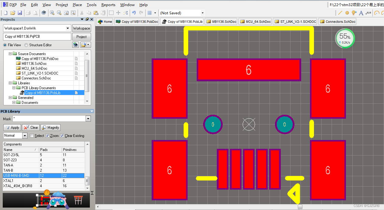 基于stm32f411单片机应用开发板评估板硬件(原理图和pcb 封装库)工程文件 Csdn博客