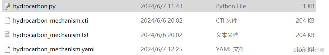 Cantera 的 CTI 文件（或YAML文件）转换为 Chemkin 格式文件-CSDN博客