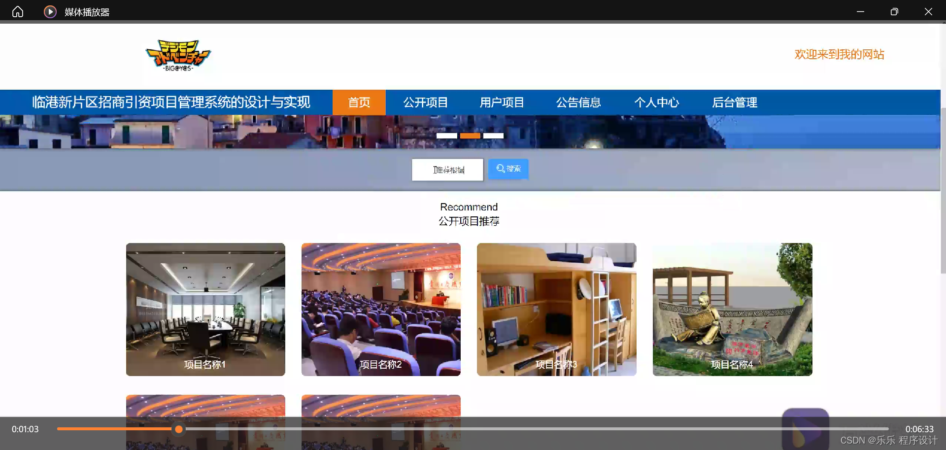 ssm/php/node/python临港新片区招商引资项目管理系统的设计与实现-CSDN博客