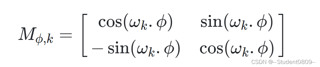 对Positional Embedding的sin-cos对的解释_sin position embedding-CSDN博客
