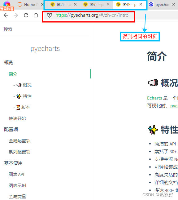 关于pyecharts的官方网站/官网的使用方法_pyecharts官网-CSDN博客