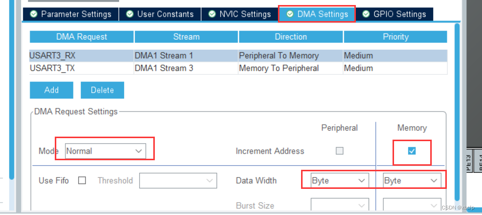 STM32CubeMX配置DMA接收_cube dma接收-CSDN博客