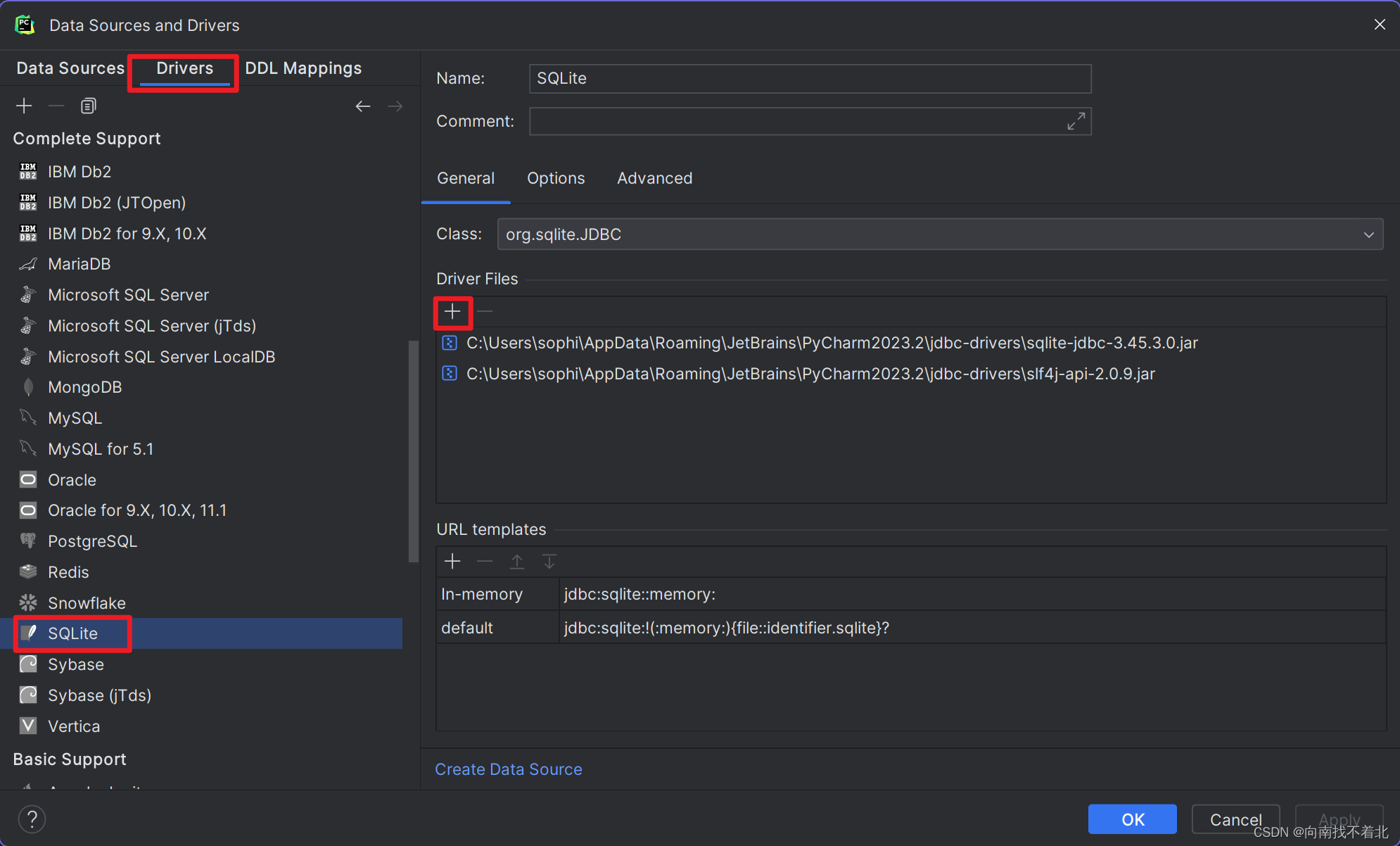 Pycharm Database无法显示_driver class 'org.slf4j.loggerfactory' not found.-CSDN博客