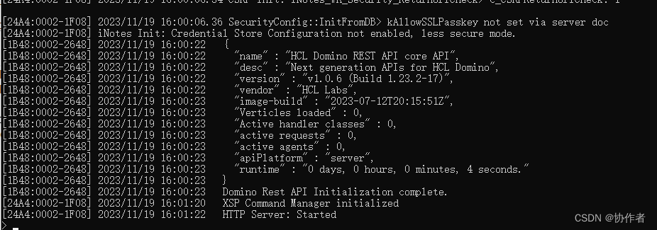 Domino REST API安装和运行_domino中rest配置-CSDN博客