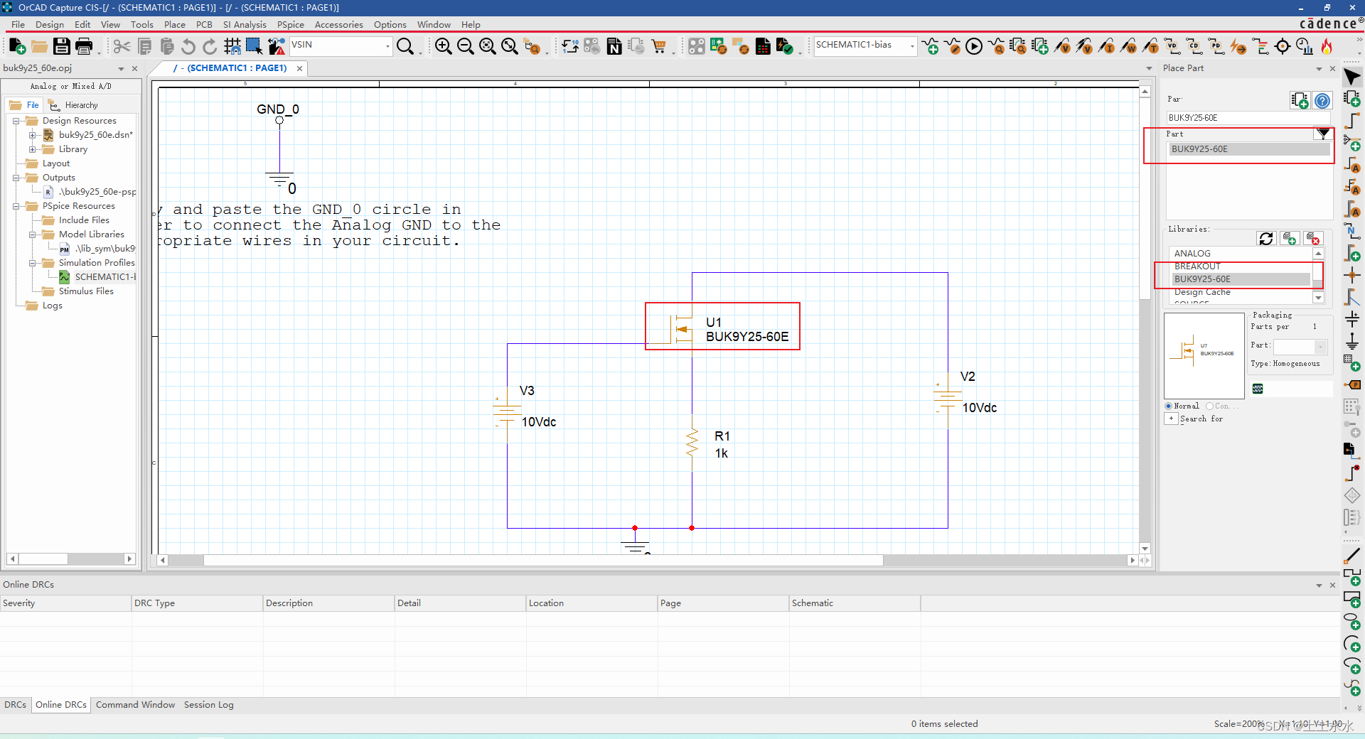 Pspice仿真之添加spice模型_pspice导入第三方模型-CSDN博客