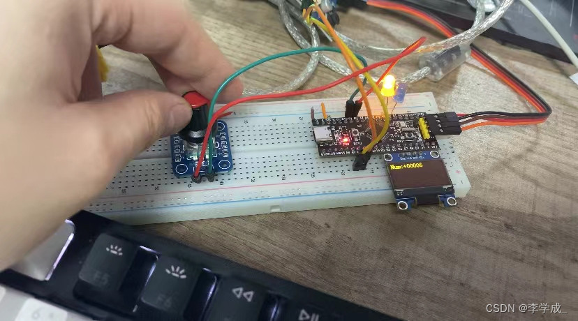 STM32F103+旋钮计数+LED+OLED数显_stm32旋钮计数-CSDN博客