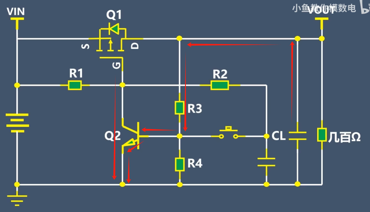 三极管+MOS管共同组成的开关电路_三极管 mos管 做开关-CSDN博客