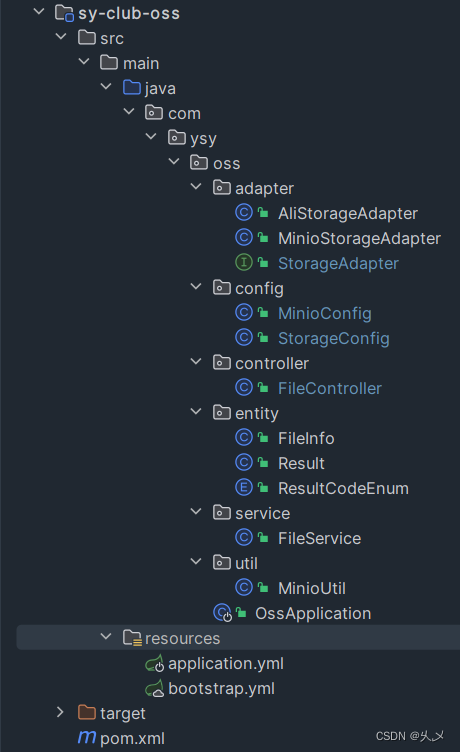 SpringBoot2集成Minio以及使用nacos动态配置_springboot2 minio-CSDN博客